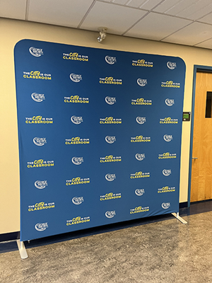 Backdrop - Pillowcase Wall Tube Display